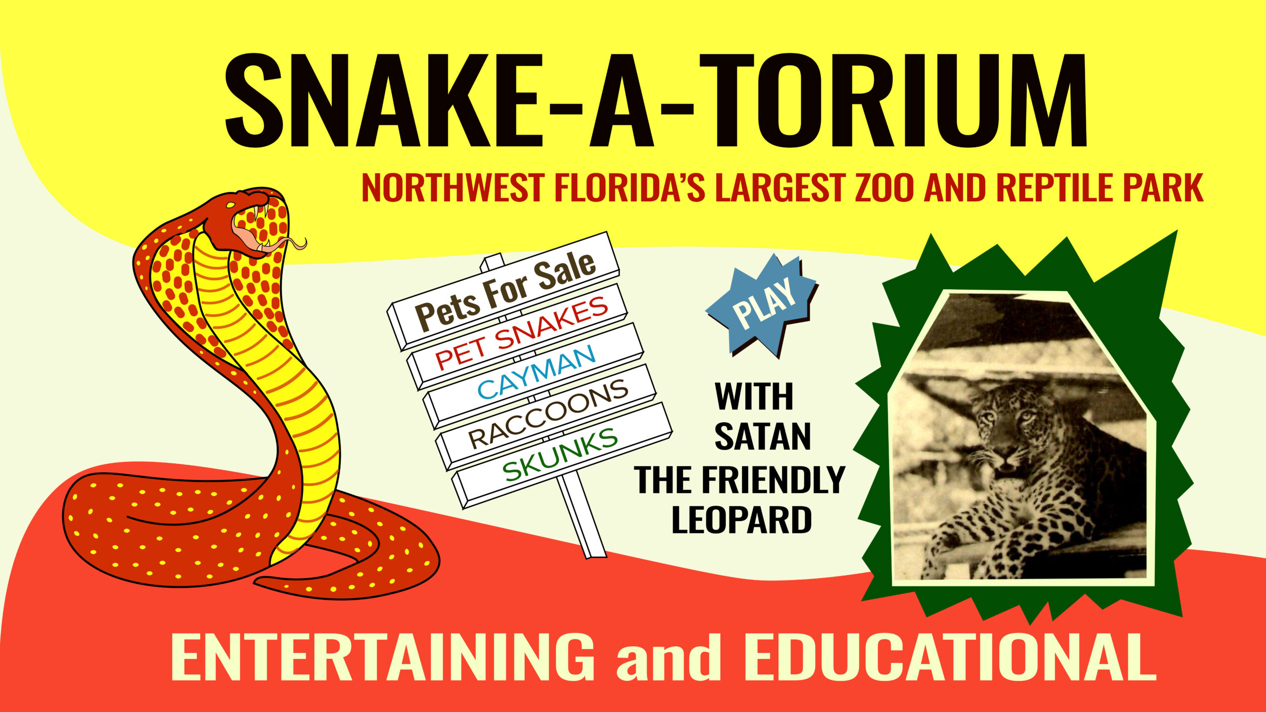 From Snake-A-Torium to Zoo World - OldPanamaCityBeach.com